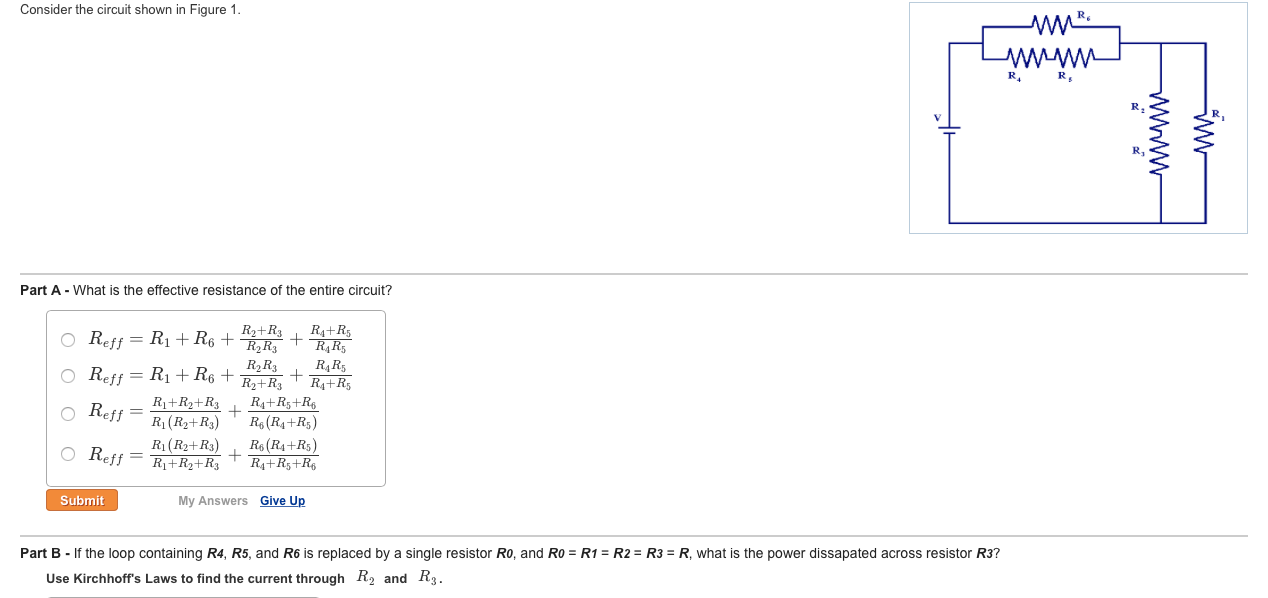 Solved Consider The Circuit Shown In Figure 1 What Is The