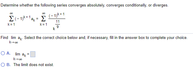 Solved Determine Whether The Following Series Converges