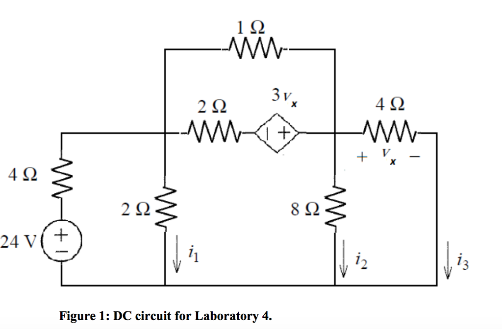 Solved Use Mesh Analysis To Find The Currents I1 I2 I3