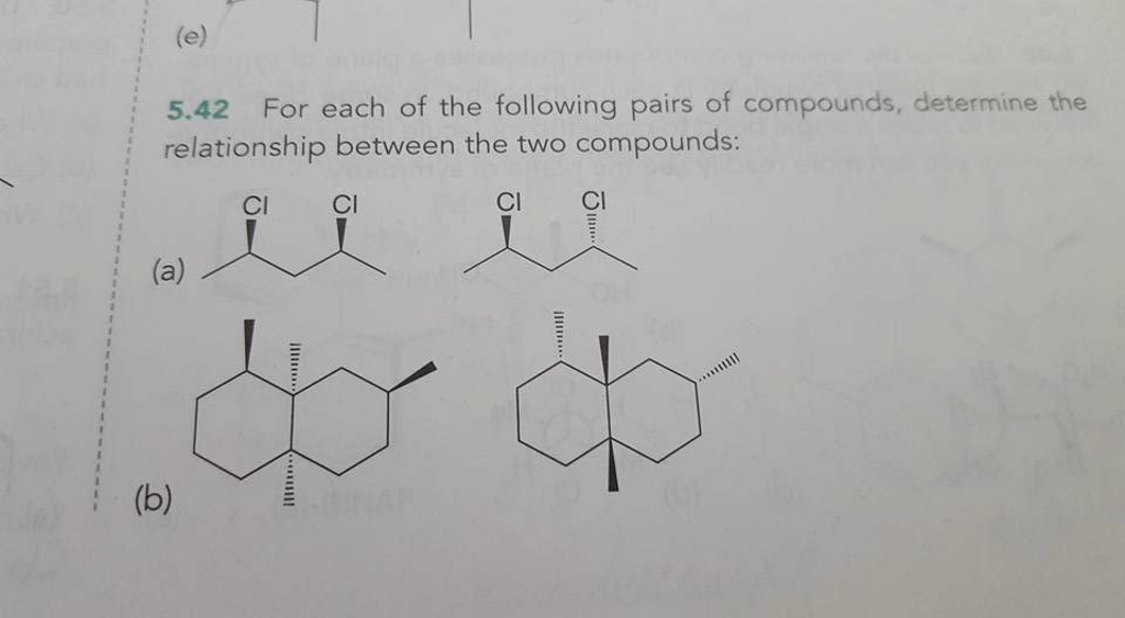 Solved For Each Of The Following Pairs Of Compounds