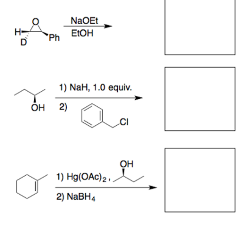 Solved Naoet Etoh Ph 1 Nah 10 Equiv Oh 2 Ci Oh 1 Hg