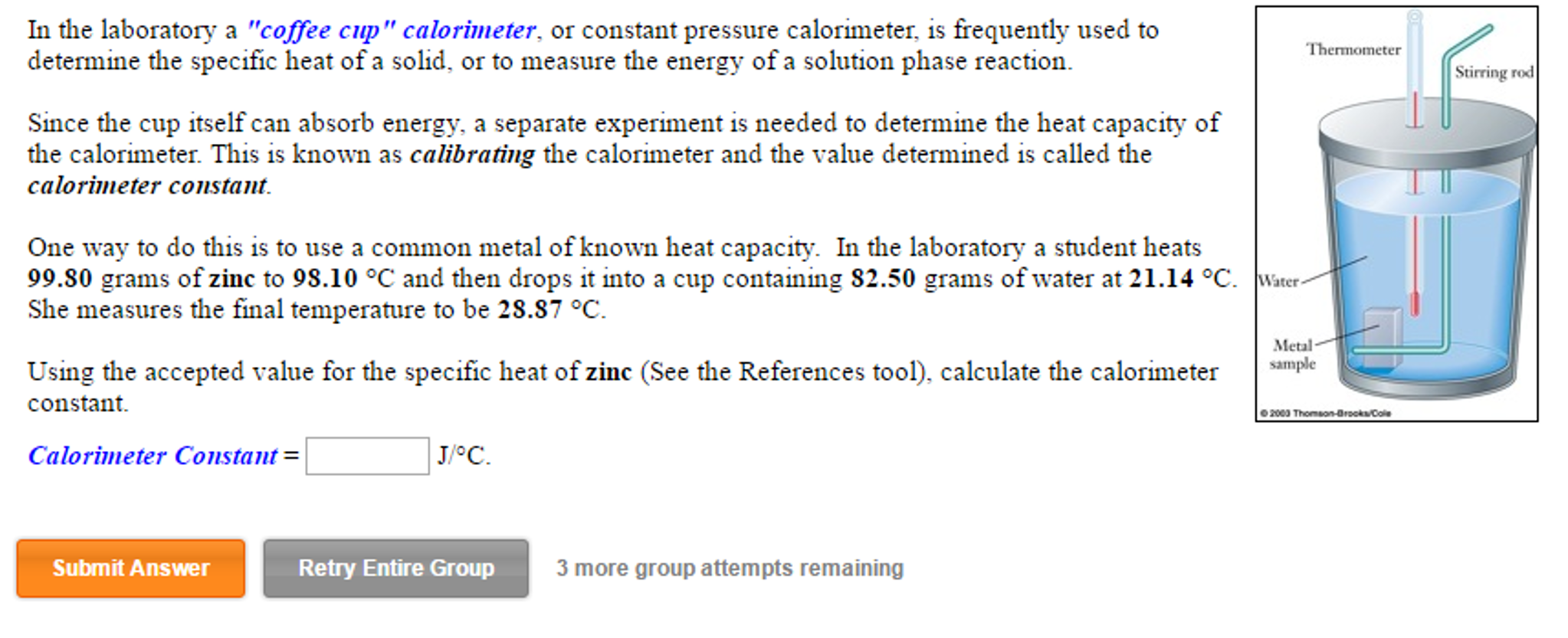 Lab Calorimetry And Specific Heat Summary At Barbara Bailey Blog