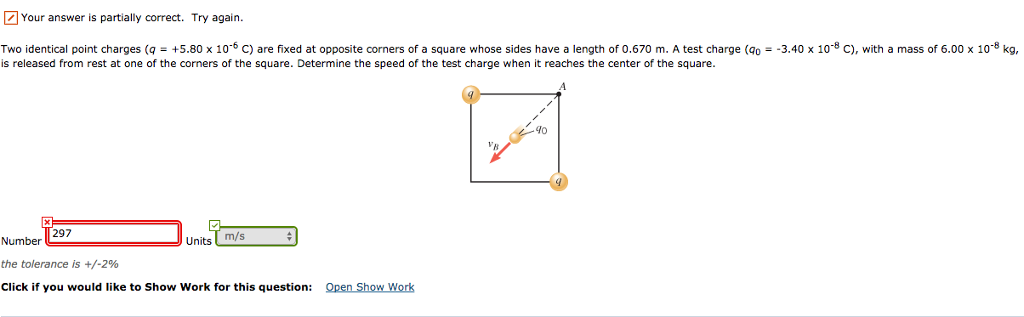 Solved Two Identical Point Charges Q 580 Times 10 6 C Chegg