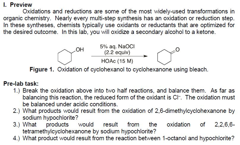 Solved Oxidations And Reductions Are Some Of The Most