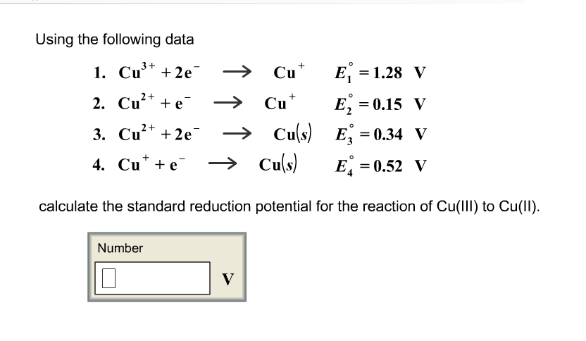 Solved Using The Following Data Calculate The Standard