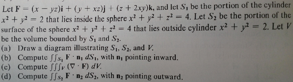 Solved Let F X Yzi Y Xzj Z 2xyk And Let