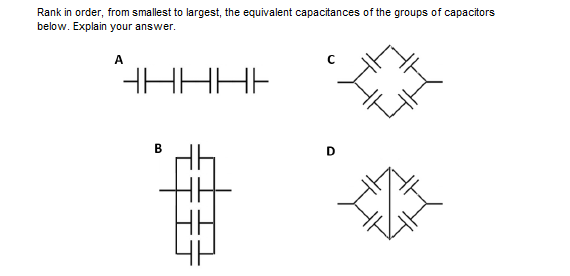 Solved Rank In Order From Smallest To Largest The