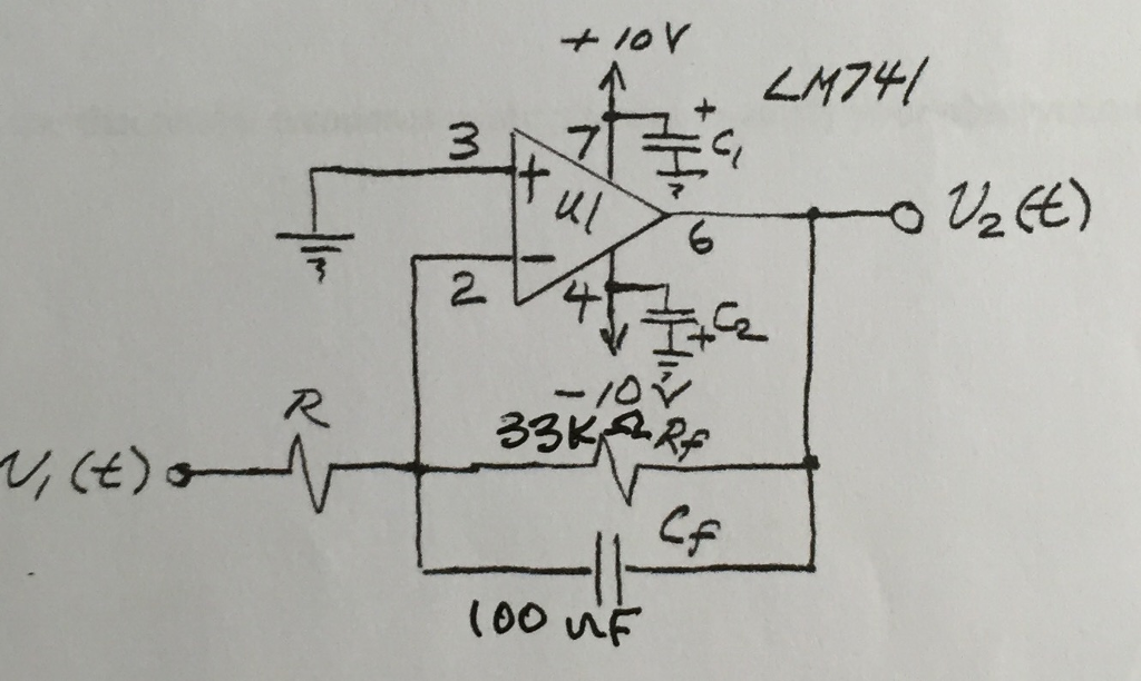 Solved Use Phasor Domain Analysis To Determine The Op Amps