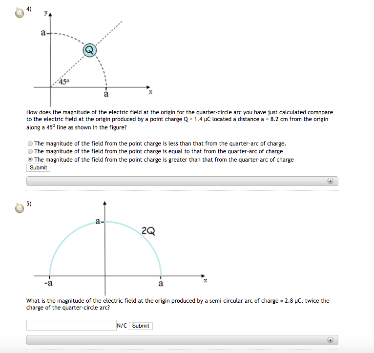 Solved A Total Charge Q 14 μc Is Distributed Uniformly