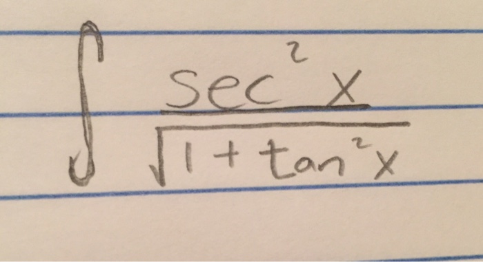 Integration Of 1sec2x Tan2x 314894 Integrate Tanx Sec2x1 Tan2x