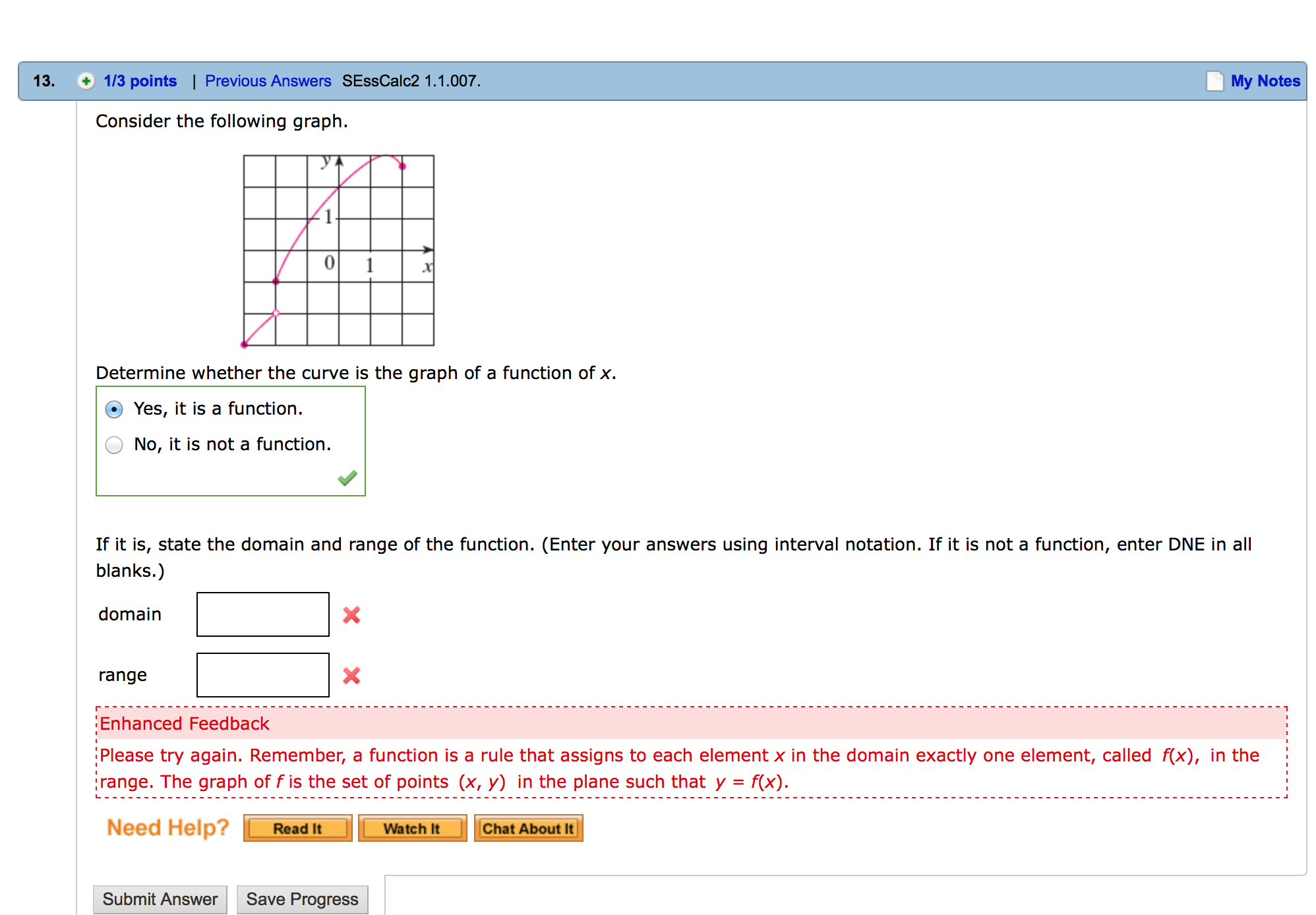 Solved Consider The Following Graph Determine Whether Th