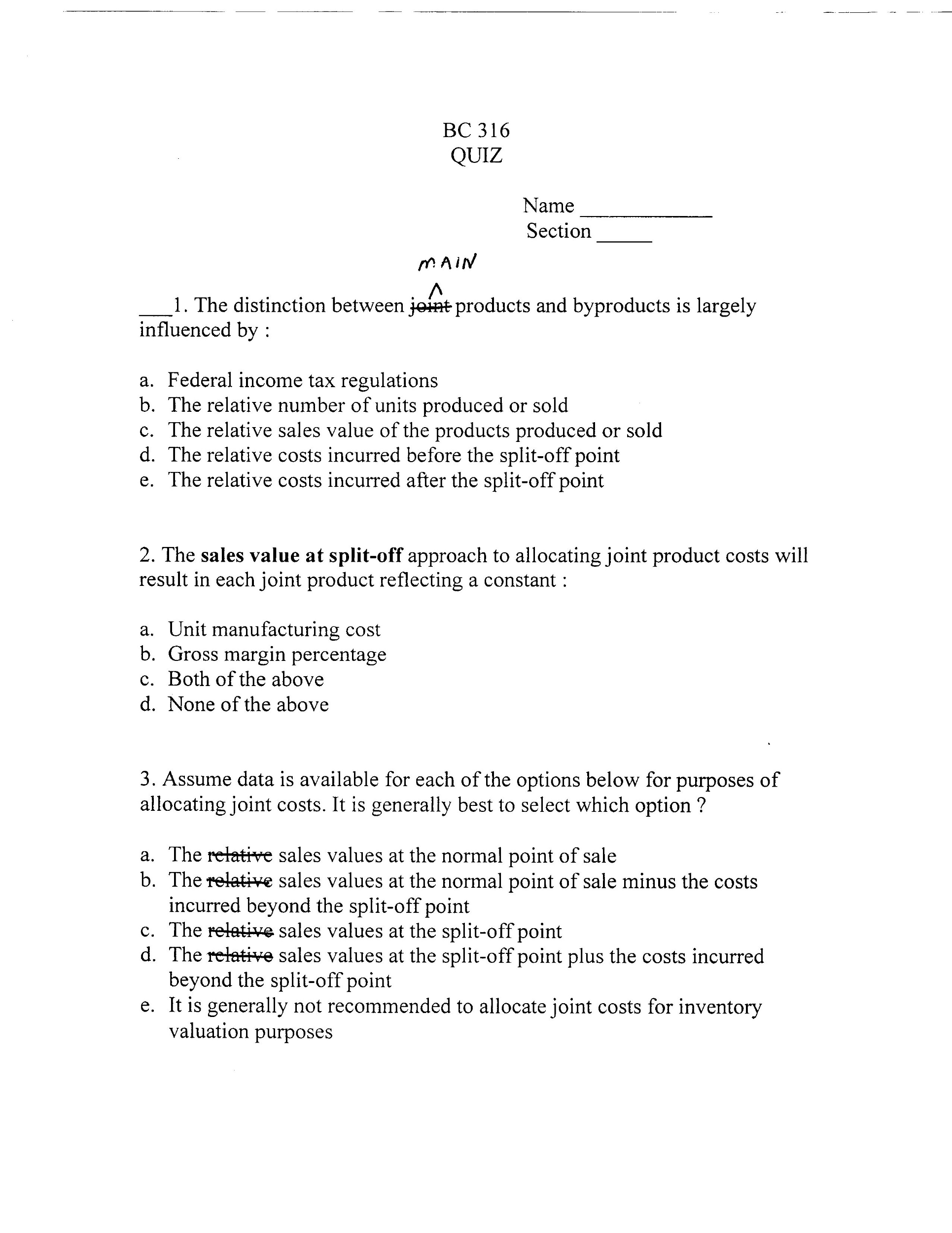 Solved Multiple Choice Choose The Correct Answer Form Is