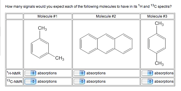 Solved How Many Types Of Nonequivalent Protons Are Present