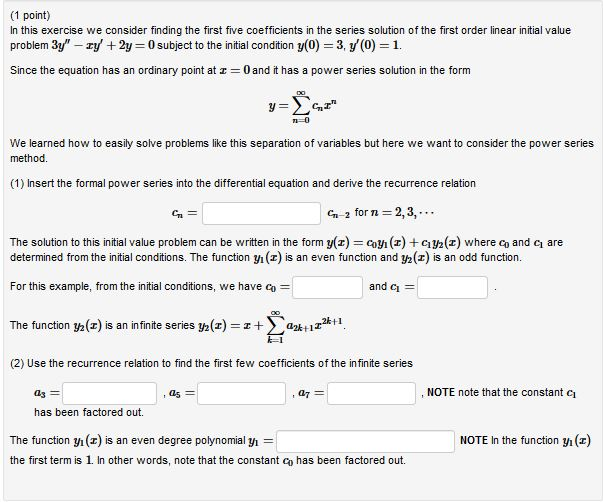 Solved 1 Point In This Exercise We Consider Finding The