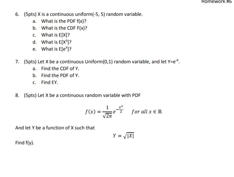 Solved 2 5pts Let X Be A Discrete Random Variable With