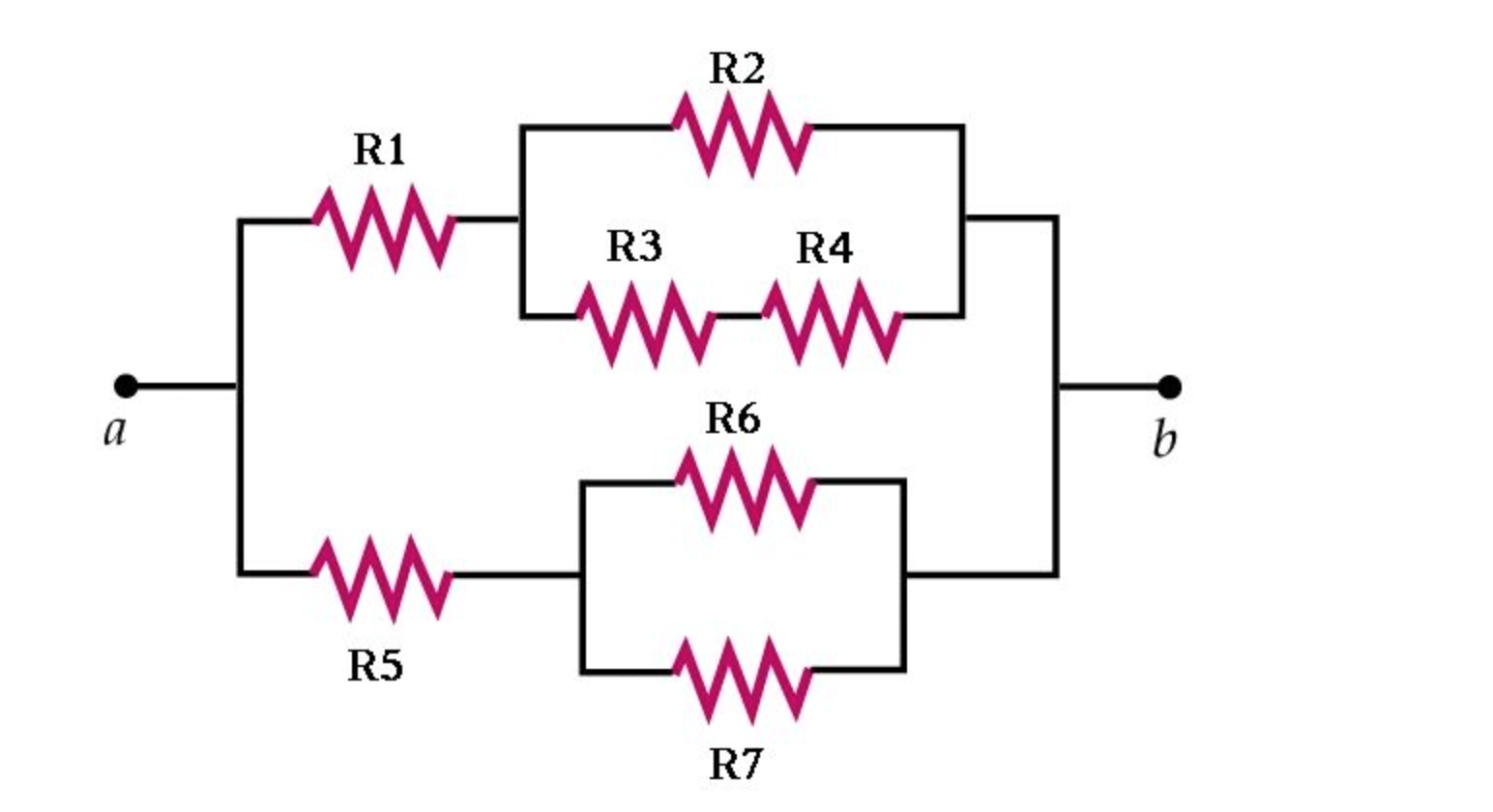 Solved A Find The Equivalent Resistance Between Points