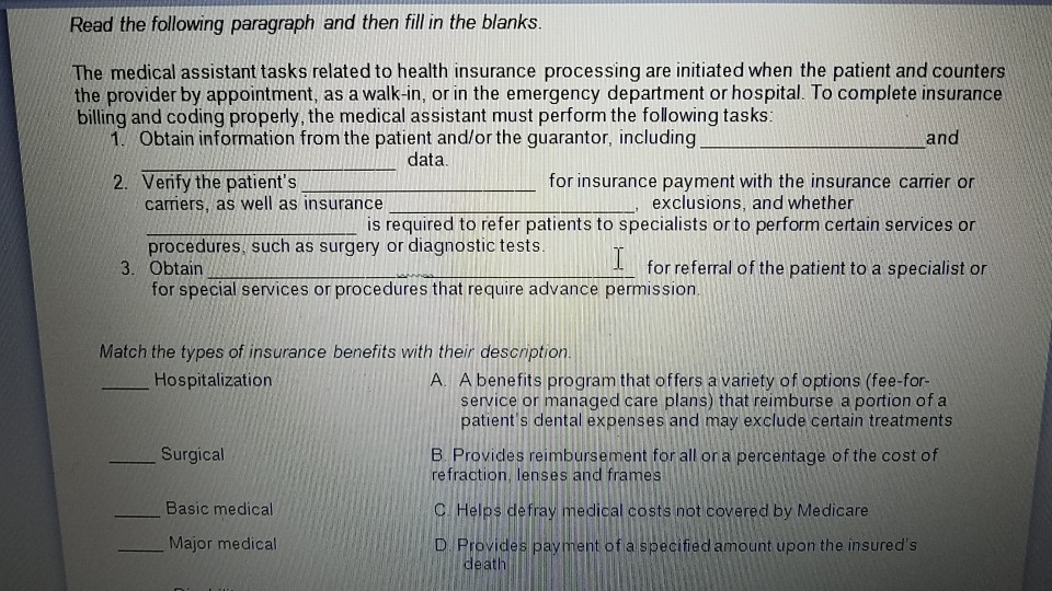 Solved Kinns The Administrative Medical Assistant 13th