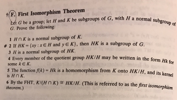 Solved Let G Be A Group Let H And K Be Subgroups G With H