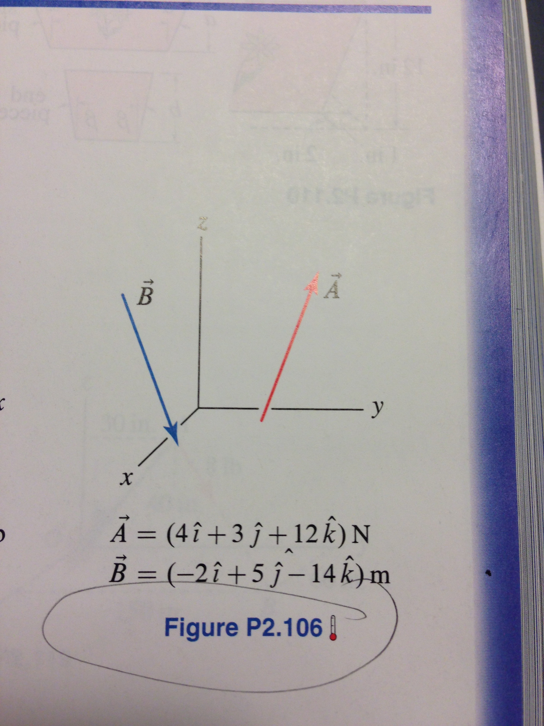 Solved A Determine The Angle Between Vectors A And B B