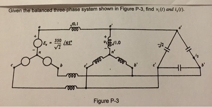 Given The Balanced 3 Phase System Shown In Figure 4 3