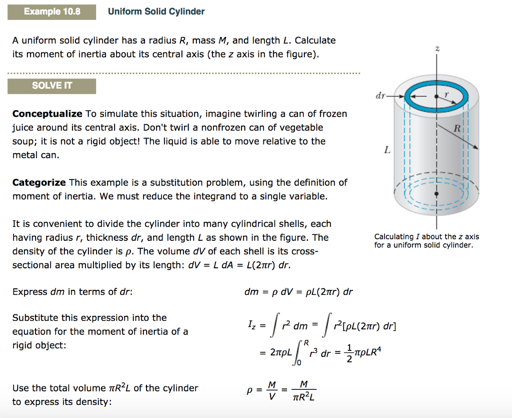 Moment Of Inertia A Solid Cylinder Equation Tessshebaylo