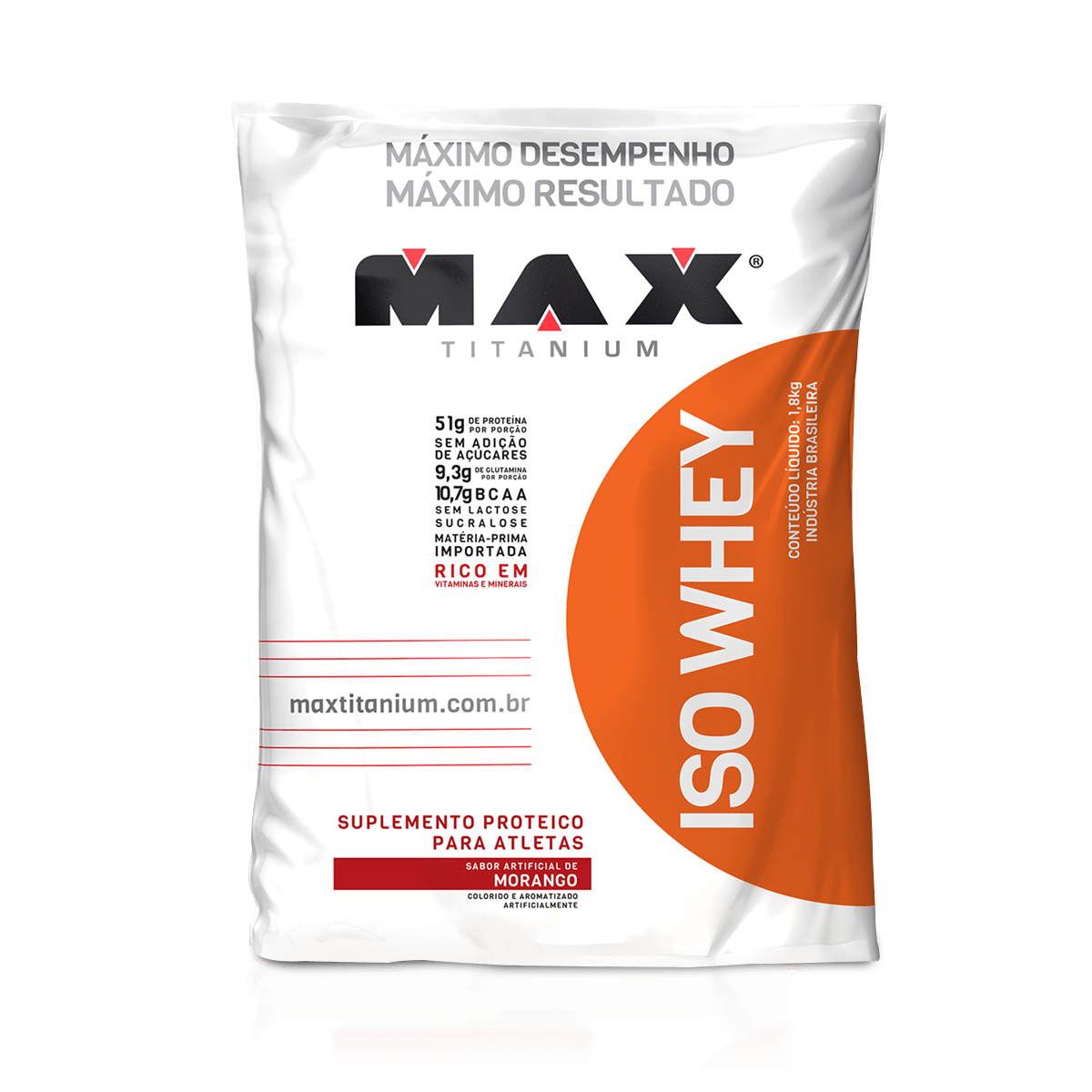 Iso Whey Refil Max Titanium Loja Do Suplemento