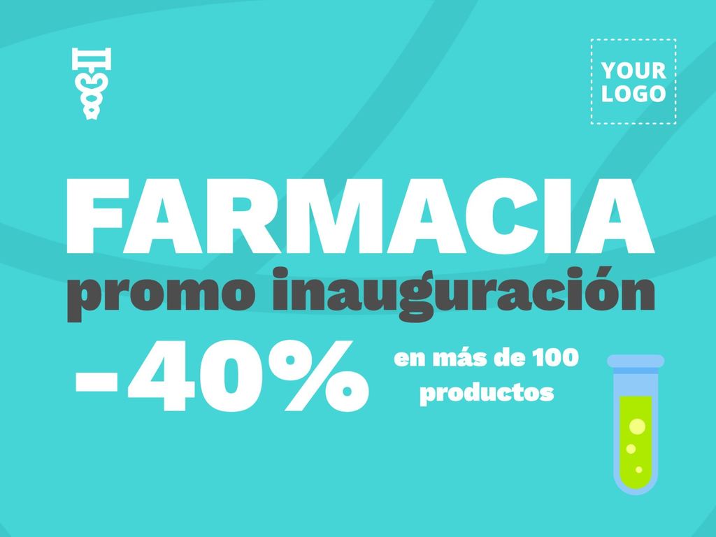 Diseños Para Promocionar Farmacias Y Parafarmacias