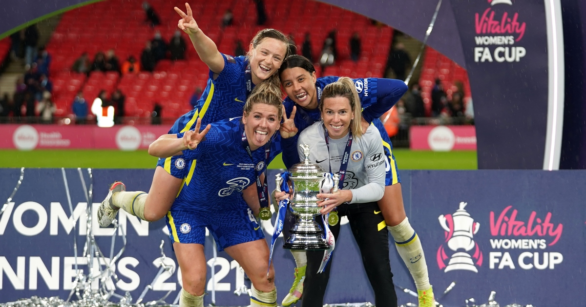 Sam Kerr Bags A Brace As Chelsea Defeat Arsenal 3 0 To Lift The Womens