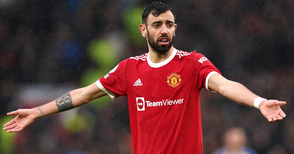 Forget His Goals Assists And Creativity Bruno Fernandes Is Man Utds