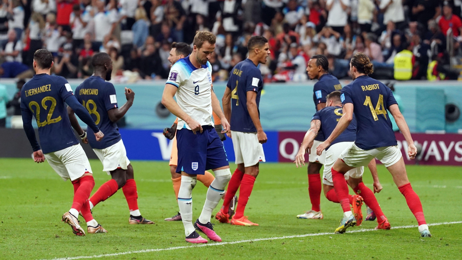 England 1 2 France Harry Kane Skies Vital Penalty As Three Lions Crash