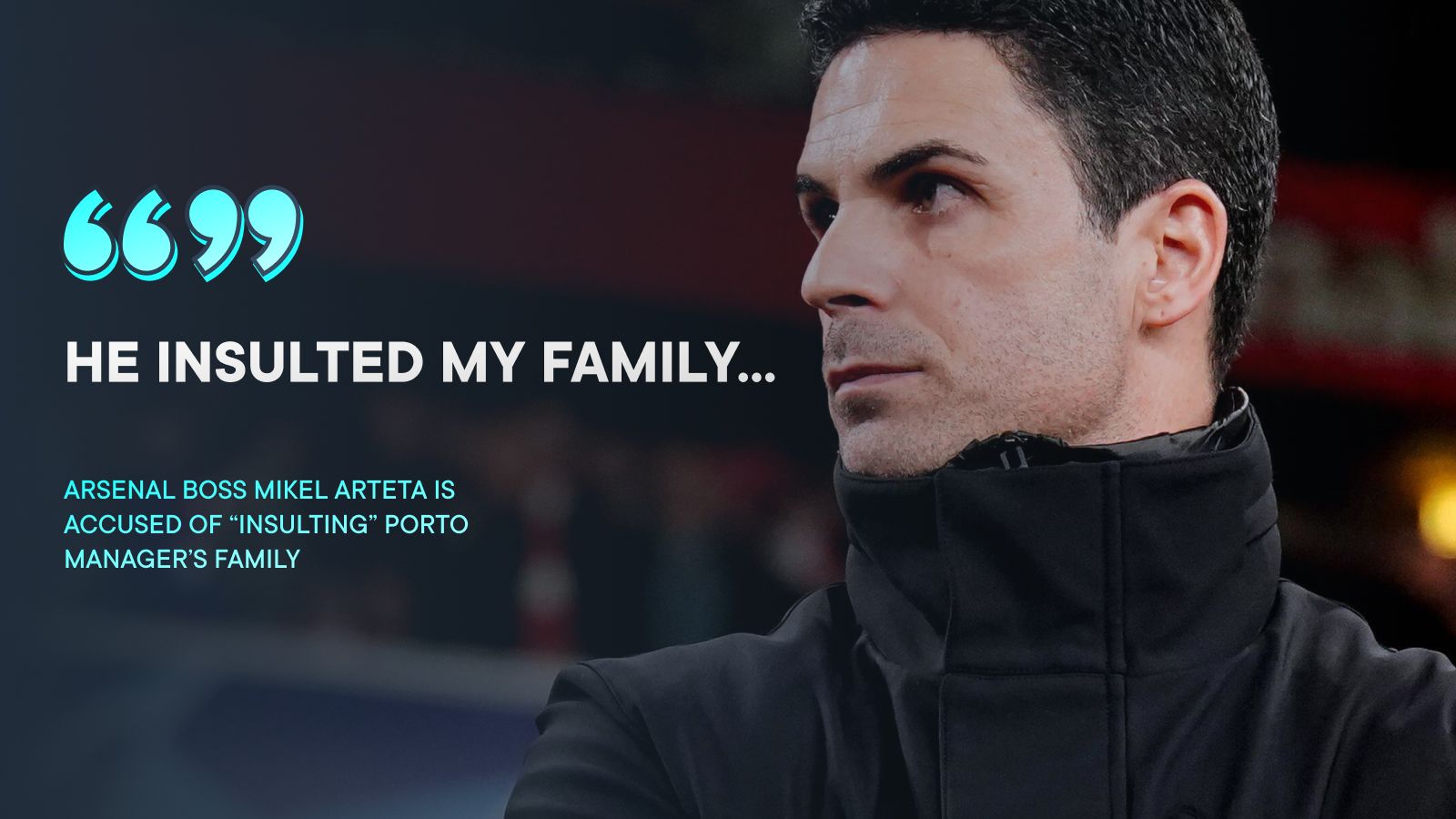 Arsenal Arteta Offers Five Word Response After Being Accused Of