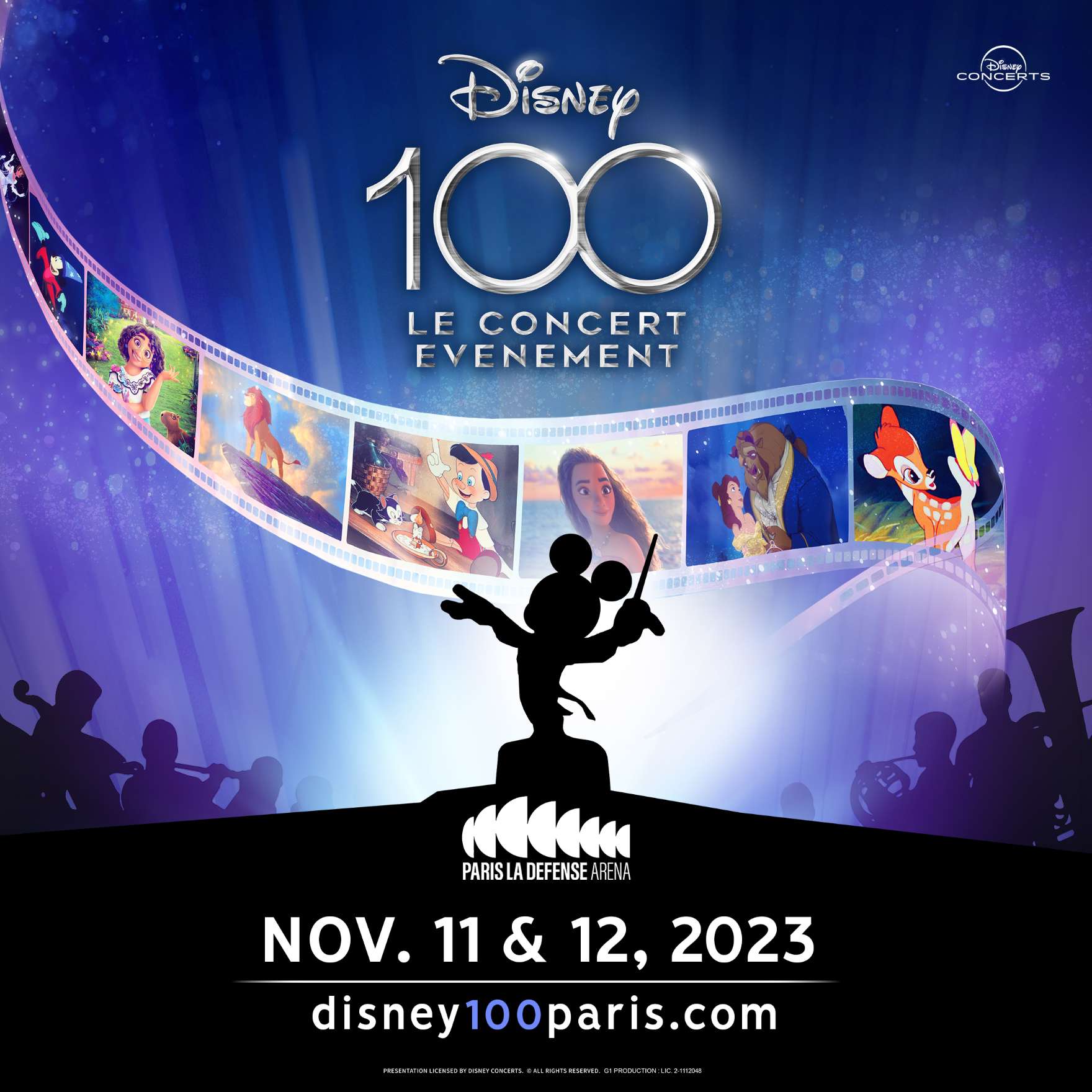 Disney 100 Le Concert Évènement En