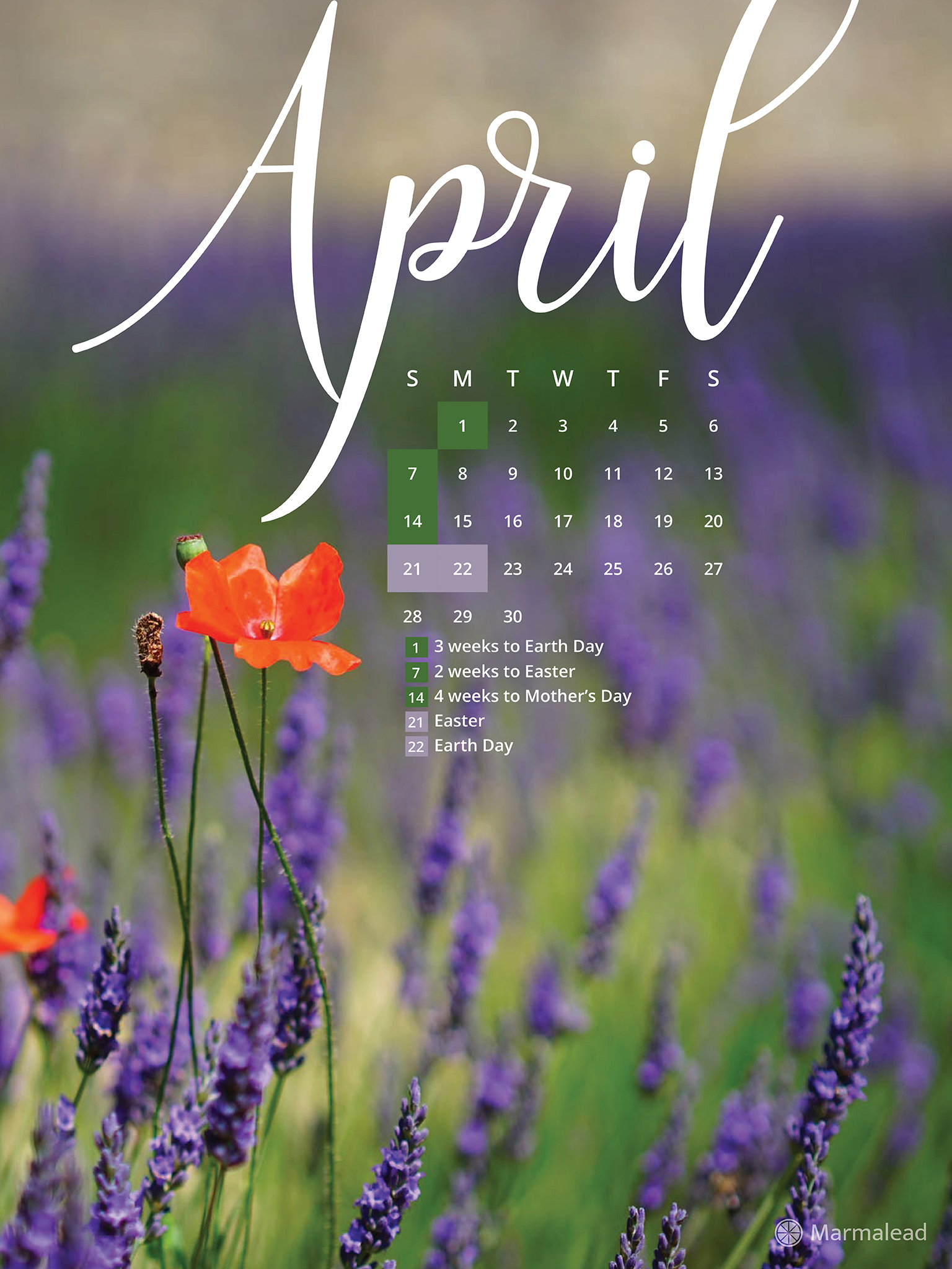Top 82 April Calendar Wallpaper Best Vn