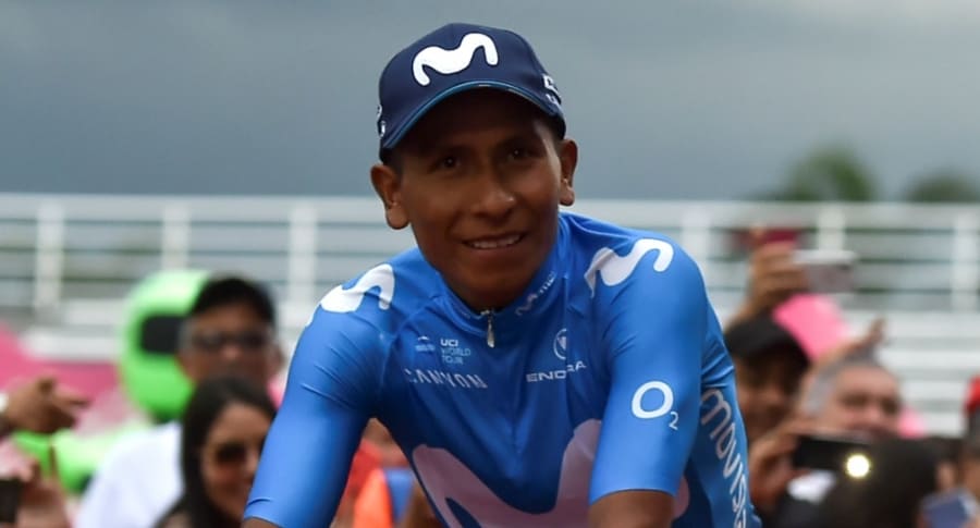 Nairo Quintana Da Reporte De Caída En Carrera Oro Y Paz