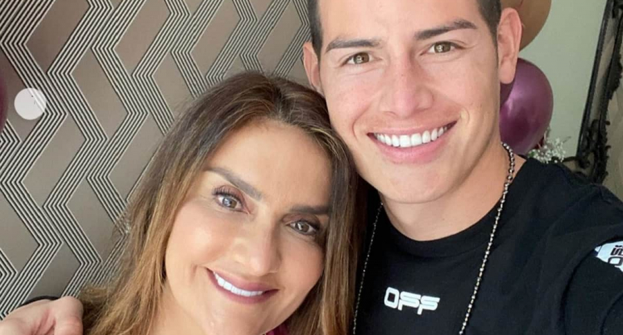 Cuarentena James Rodríguez Celebra Cumpleaños A Su Mamá