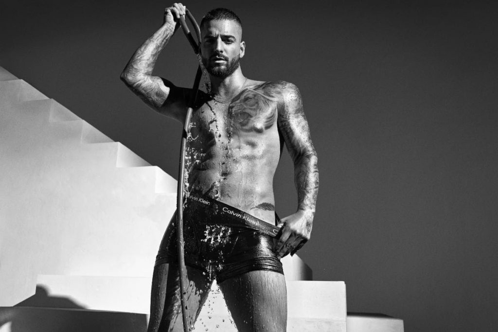 Fotos Y Video De Maluma En Bóxers Para Campaña De Calvin Klein