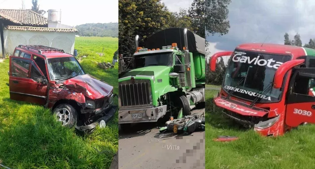 Accidente En La Vía Zipaquirá Ubaté Y Chiquinquirá Dejó Una Persona Muerta