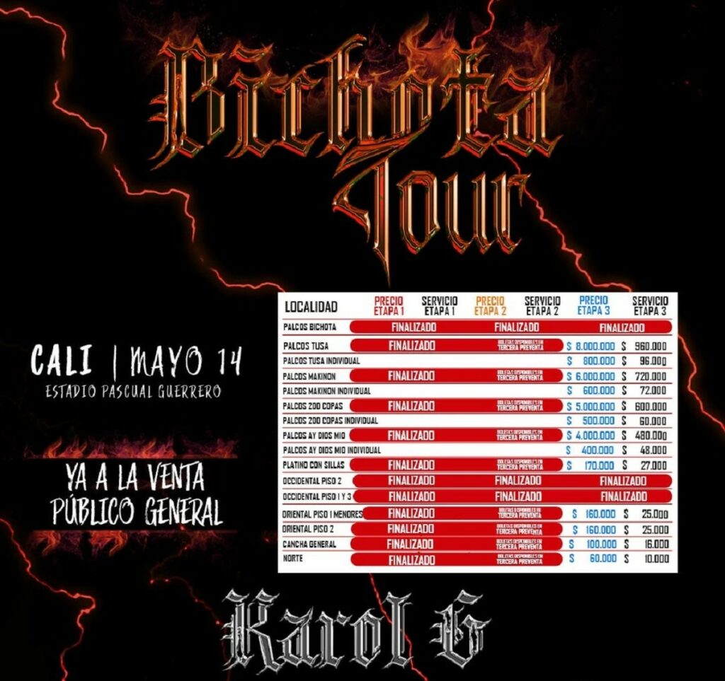 Conciertos De Karol G En Bogotá Y Cali En Mayo Dónde Son Boletas Y