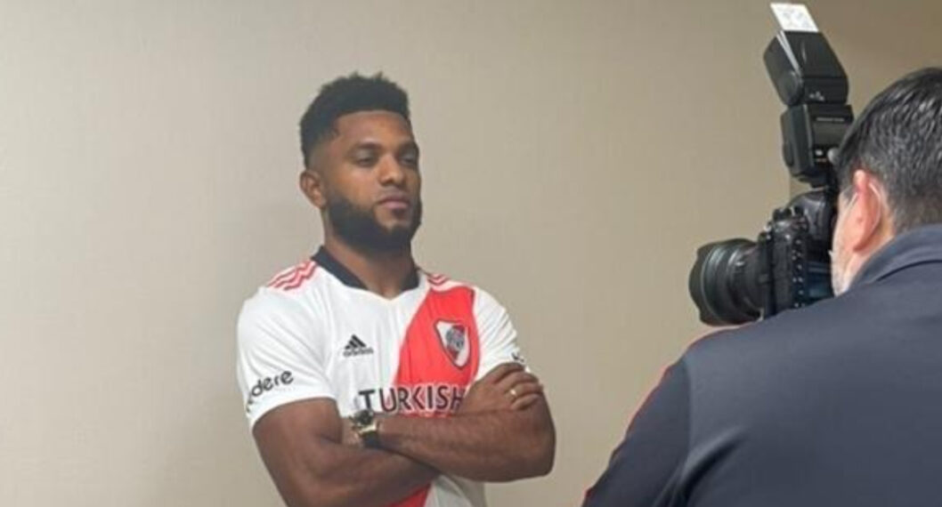 River Plate Presentó A Miguel Ángel Borja Como Nuevo Fichaje