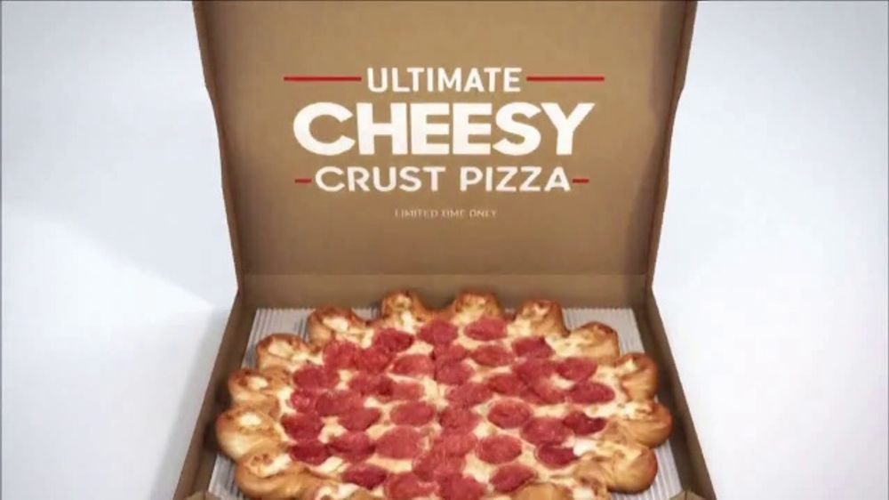 Pizza Hut Ultimate Cheesy Crust Pizza Tv Commercial Look At That