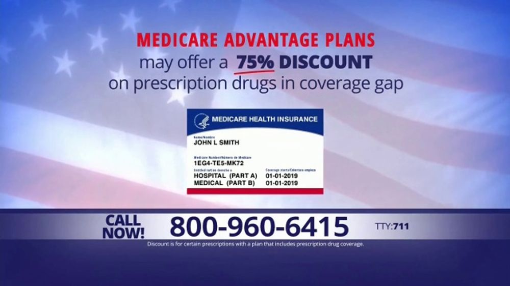 Medicare Advantage Hotline Tv Commercial Additional Benefits Ispottv