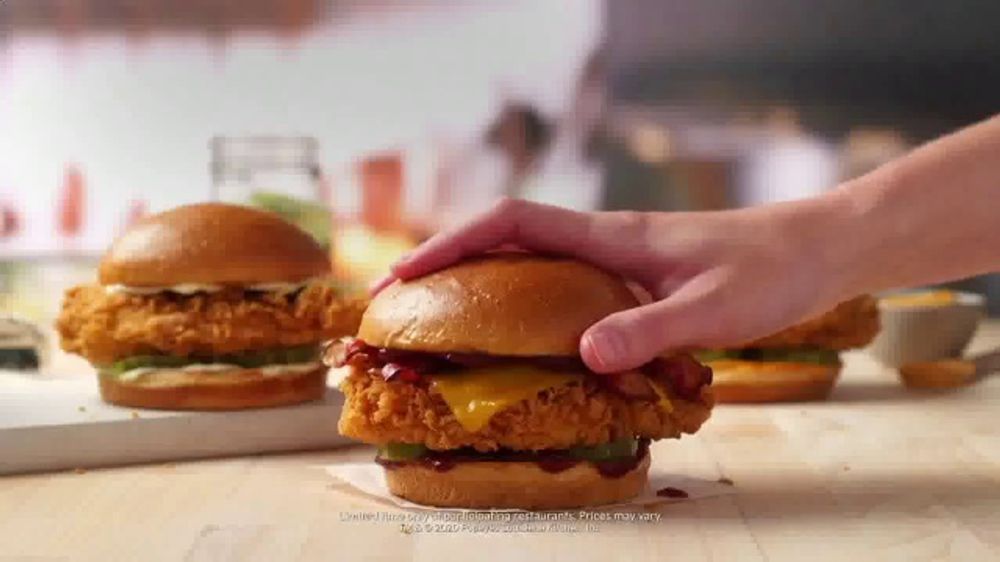 Popeyes Bbq Bacon Cheddar Chicken Sandwich Tv Commercial Better