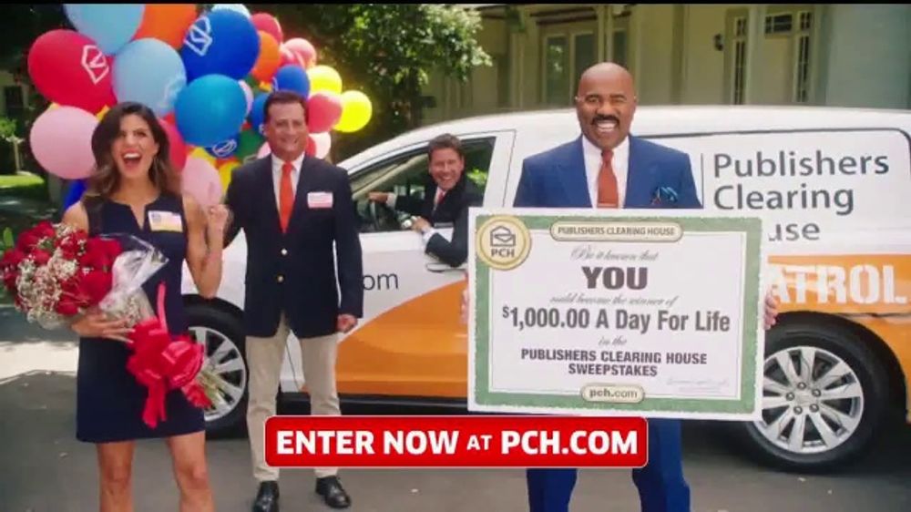 Publishers Clearing House Tv Commercial Win 1000 A Day For Life