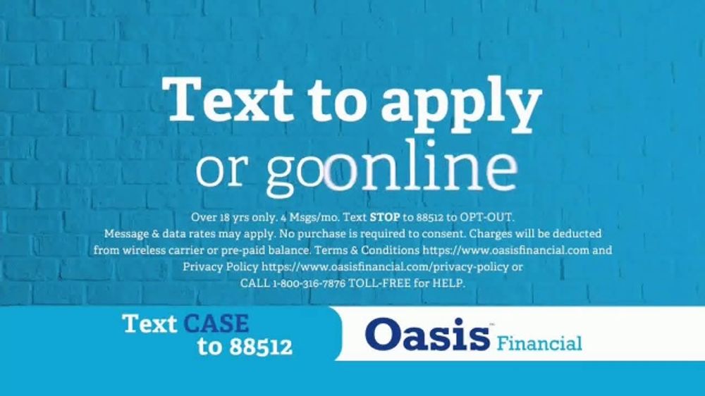 Oasis Financial Tv Commercial My Accident Express Cash Ispottv