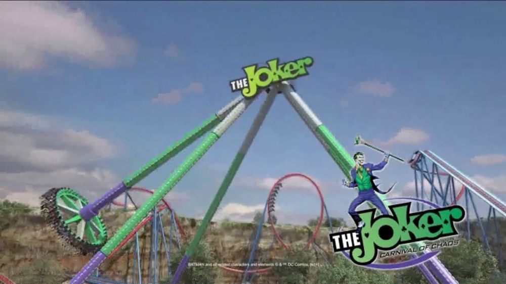 Six Flags Fiesta Texas Tv Commercial Go Time The Joker Ispottv