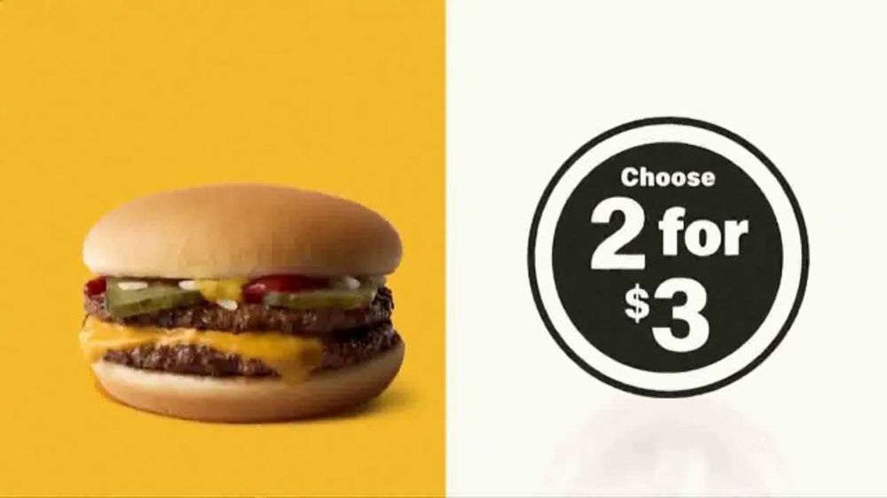 Mcdonalds 1 2 3 Dollar Menu Tv Commercial Double Down Ispottv