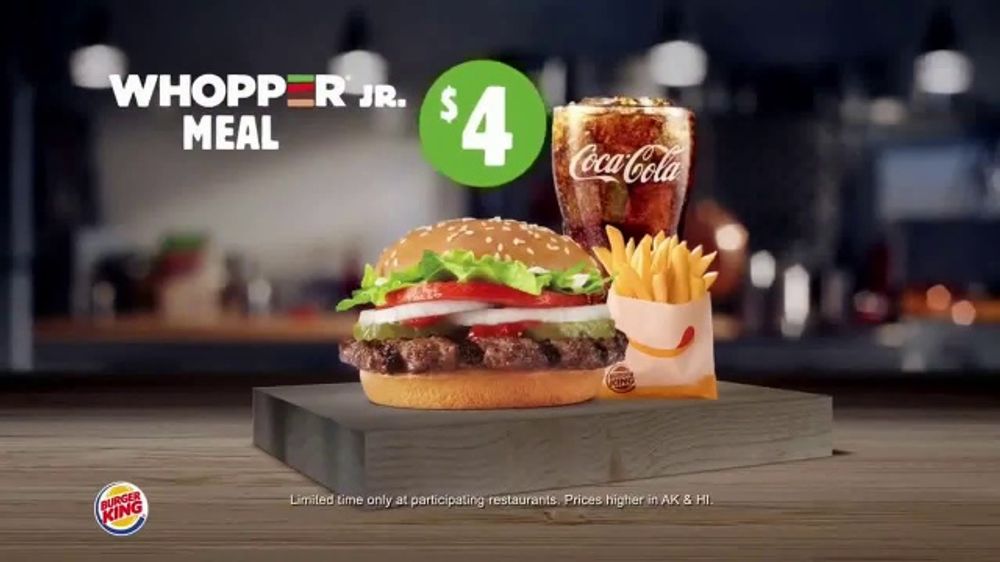 Burger King Whopper Meal Deals Tv Commercial Feed Your Appetite