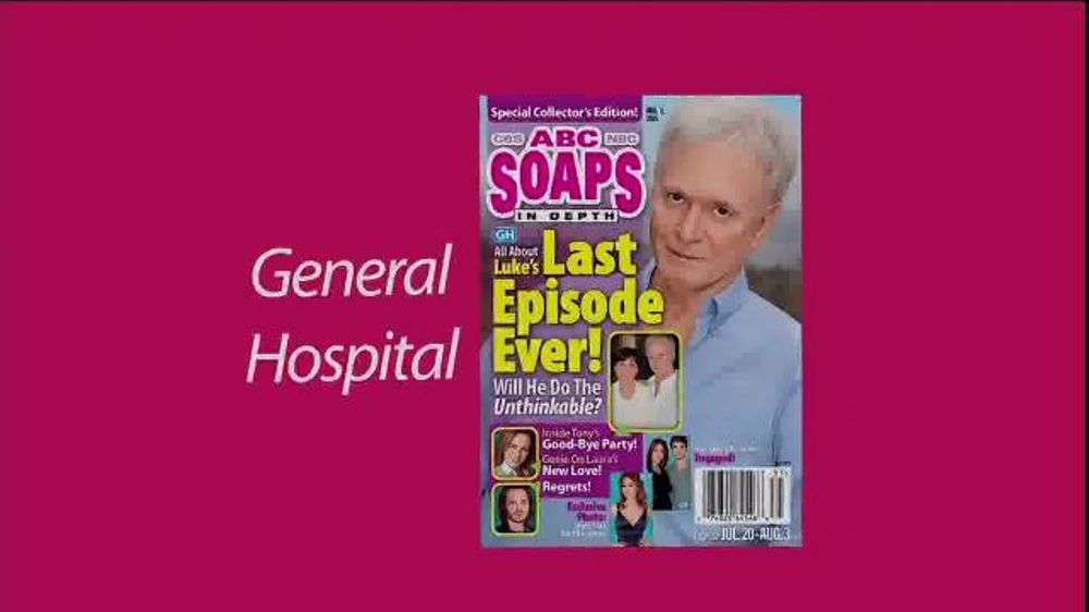 Abc Soaps In Depth Tv Commercial General Hospital Lukes Last