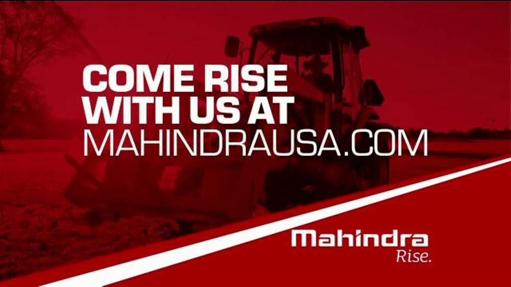 Mahindra Tv Commercial Rise Ispottv