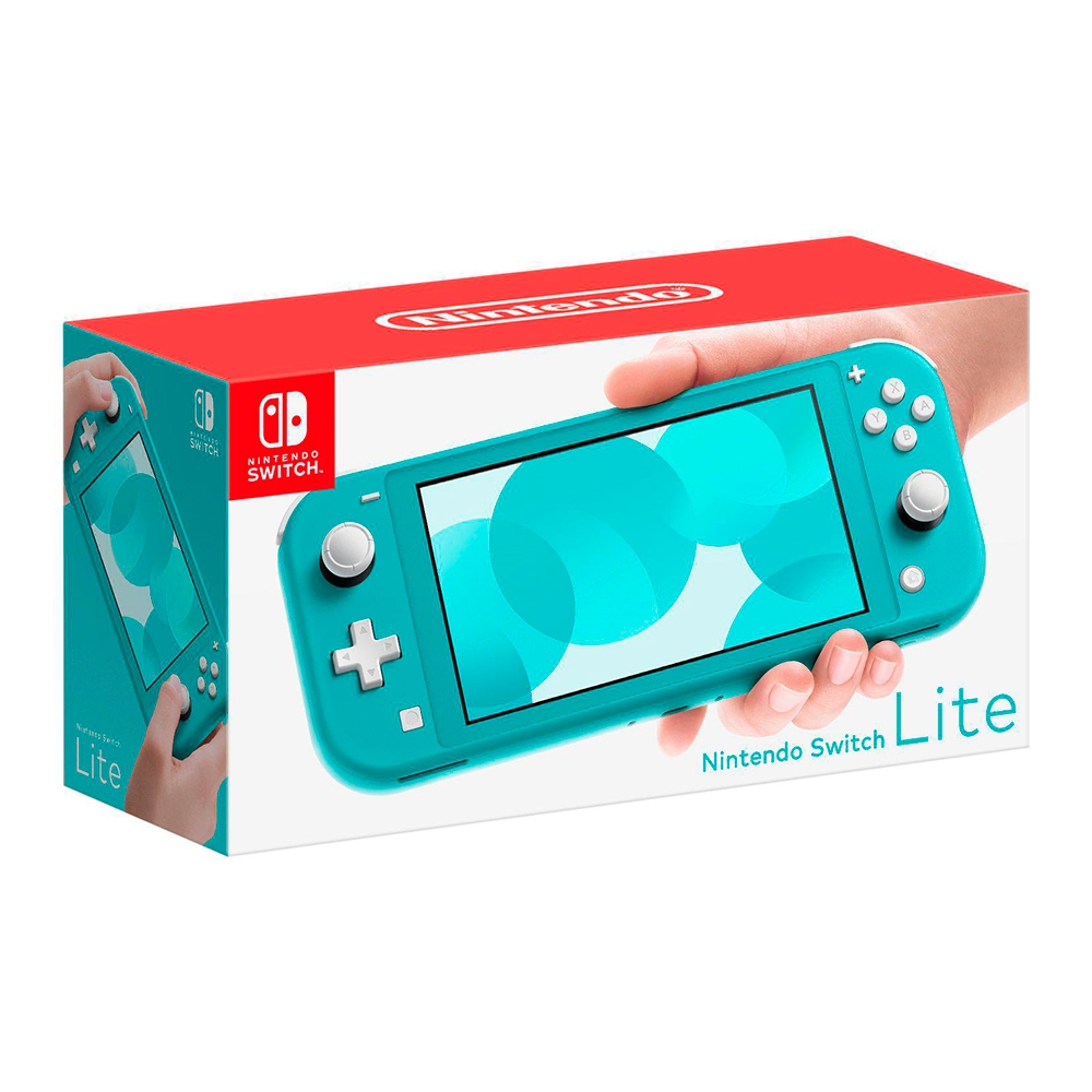 Console Nintendo Switch Lite Turquesa 32gb Hdhsbaza1bra